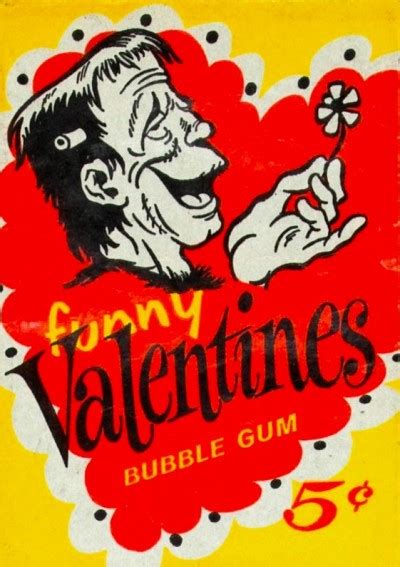 Funny Valentines Trading Cards Topps 1959 1960 Tumbex