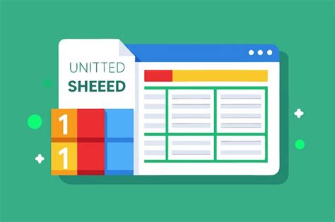A Vibrant Digital Interface Showcases An Organized Spreadsheet Designed