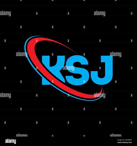 KSJ logo. KSJ letter. KSJ letter logo design. Initials KSJ logo linked ...