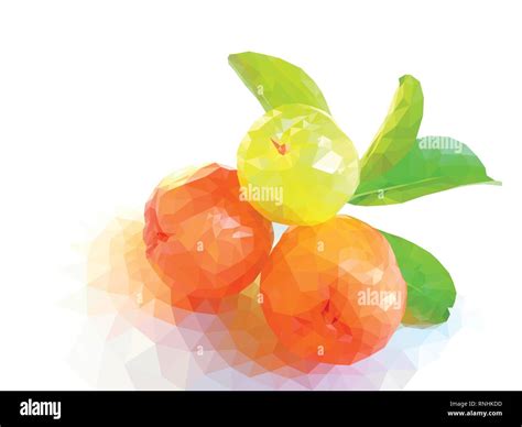Polygon Vector Cherry Stock Vector Image And Art Alamy