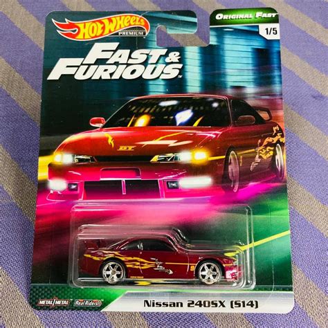 Hot Wheels Nissan Silvia S14 240sx From Fnf Original Fast Set Premium