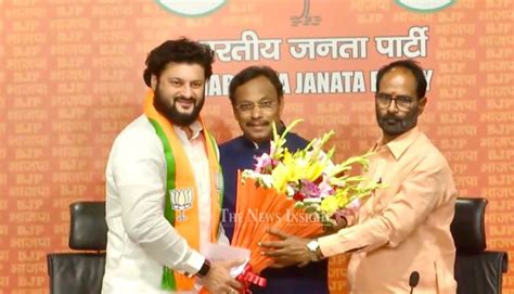 Kendrapara Mp Anubhav Mohanty Joins Bjp The News Insight