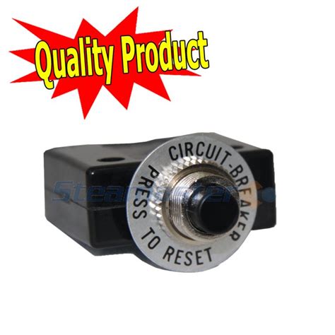 Overload Reset Switch 15amp Steamaster