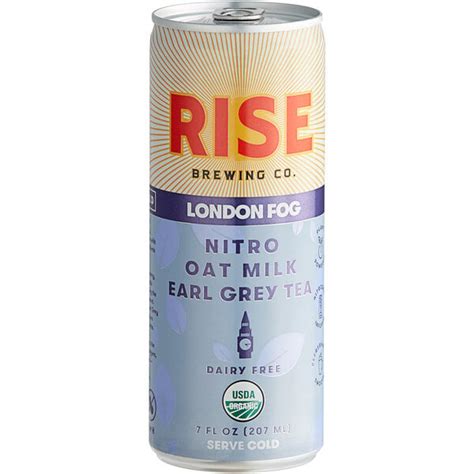 Rise Brewing Co Organic London Fog Nitro Oat Milk Latte 7 Fl Oz 12