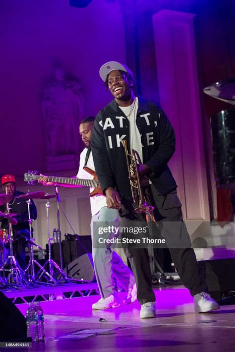 Ife Ogunjobi Of Ezra Collective Performs At Cheltenham Jazz Festival News Photo Getty Images