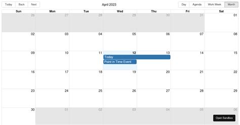 Toast Uireact Calendar Examples Codesandbox