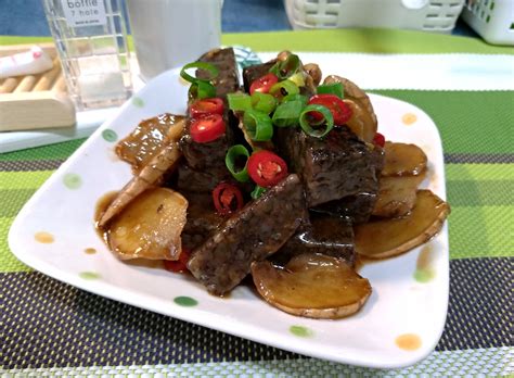 薑炒麻油米血糕 by 咪樂媽の小廚記 愛料理