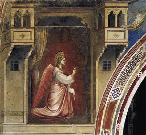 Annunciation The Angel Gabriel Sent By God 1306 Giotto