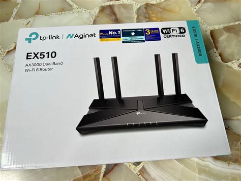 Tp Link Ex510 Wifi 6 Router 1gbps Free Singtel Mesh V2 Tv And Home
