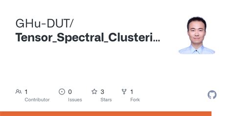 Github Ghu Duttensorspectralclustering