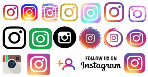 30 عکس از لوگوی اینستاگرام بدون پس‌زمینه برای استفاده در پروژه‌های خلاقانه