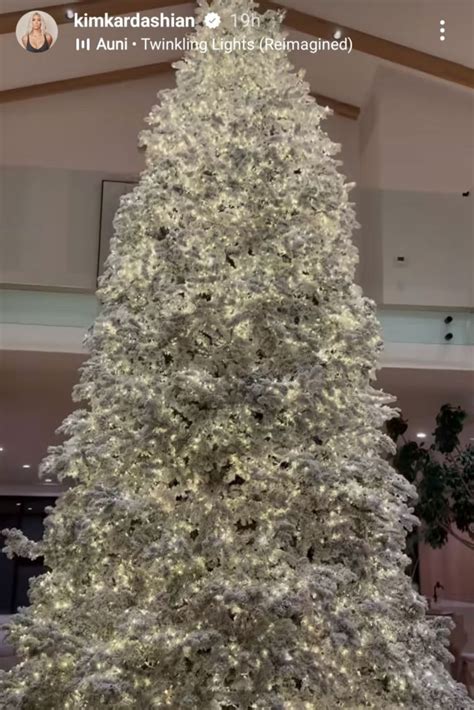 Kim Kardashian Kicks Off Christmas 2024 Prep With Giant Tree Mandatory