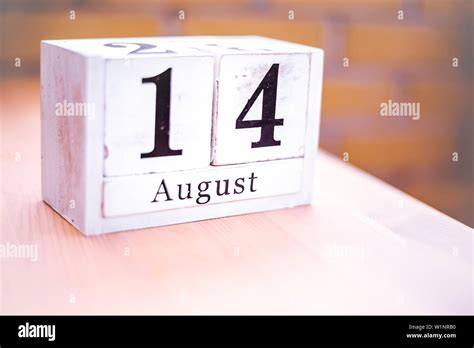 14th Of August August 14 Birthday International Day National