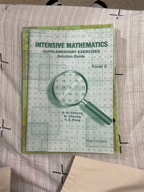 F2 Maths Exercise 興趣及遊戲 書本 And 文具 教科書 Carousell