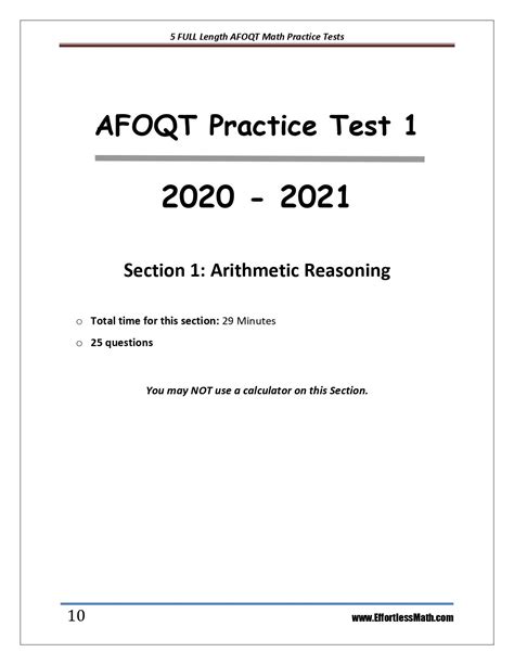 5 Full Length Afoqt Math Practice Tests The Practice You Need To Ace The Afoqt Math Test