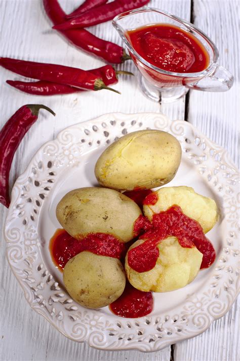 Sos Mojo Rojo Z Ziemniakami Papas Arrugadas Con Mojo Rojo Paulina