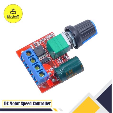 Pwm 5a Dc Motor Speed Controller Electroxbd