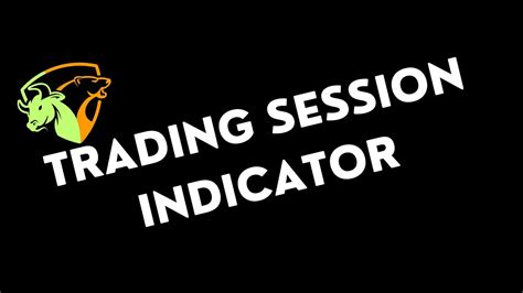 Forex Trading Sessions Indicator For MT4 MT5 And For Tradingview YouTube