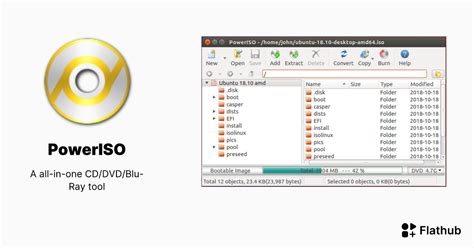 Poweriso Auf Linux Installieren Flathub