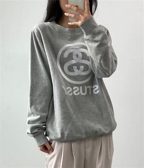 스투시 맨투맨 후루츠패밀리