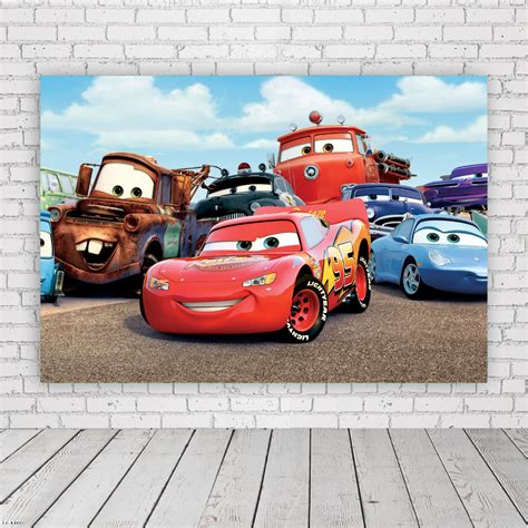 Painel De Festa Em Lona 2x2m Personalizado Em Lona Fosca CARROS