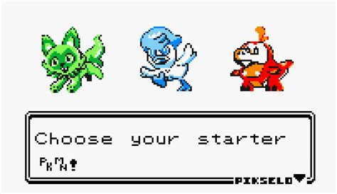Choose Your Starter Pokémon Rpokemon