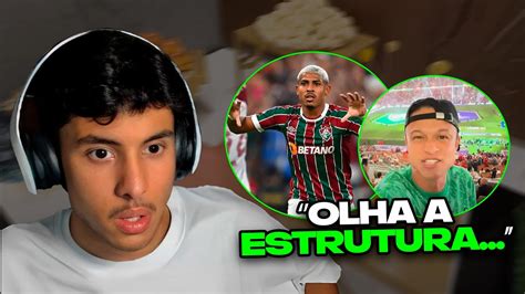 REACT DO RENATINHO GonzeNeles FLUMINENSE 2 X 0 AL AHLY YouTube