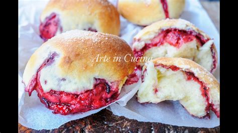 Brioche Alla Marmellata Di Mirtilli Sofficissime YouTube