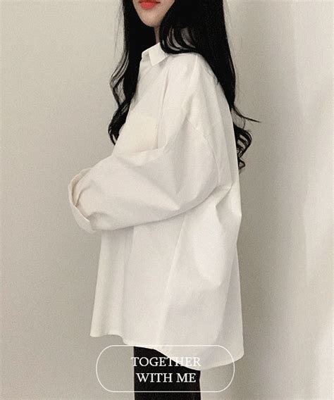 투게더위드미 🔥롱기장🔥 왕오버핏 레이어드 기모면 겨울 기본 무지 와이셔츠 남방 흰셔츠 화이트 베이지 코튼면 셔츠 맛집 레이어드 미니 셔츠 원피스 쿠폰 클리어런스