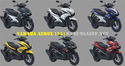 Warna Baru Yamaha Aerox WARUNGASEP