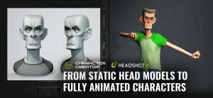 From Static Head Models To Fully Animated Characters Using Character Creator BlenderNation