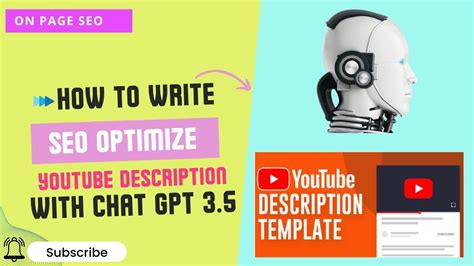 FORMATE How To Write SEO OPTIMIZE YouTube Description For YouTube SEO With ChatGPT YouTube