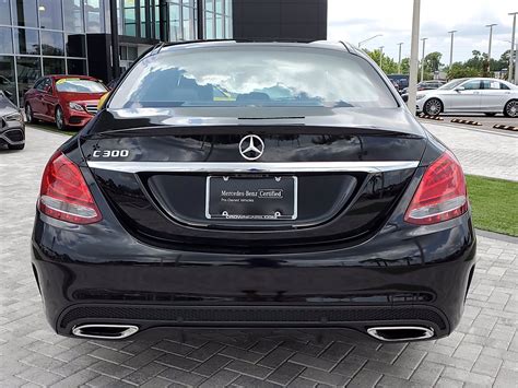 Certified Pre Owned 2017 Mercedes Benz C Class C 300 4dr Car In St