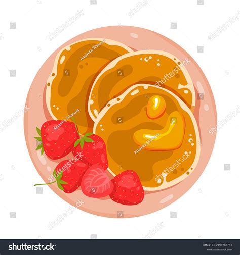 Hotcake Top View Photos And Images Shutterstock