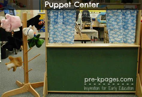 Puppet Center In Preschool Pre K And Kindergarten