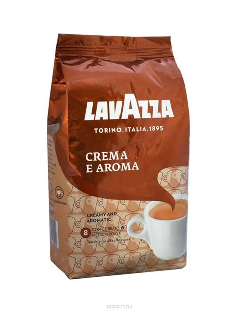 Каталог Кофе в зернах Lavazza Крема Арома 1кг от магазина Чай да кофе