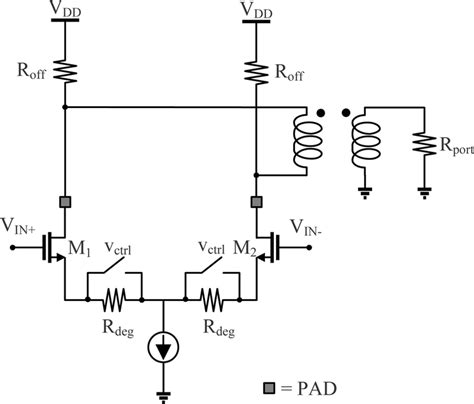 Schematic Of Output Buffer And Matching Network Download Scientific