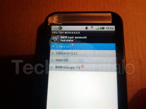 More Blackberry Messenger For Android Screenshots Leaked Ubergizmo