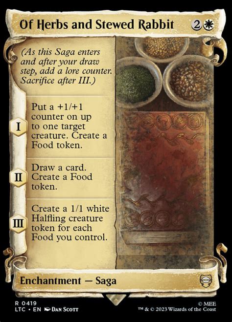 Of Herbs And Stewed Rabbit Magic The Gathering Mtg Cards