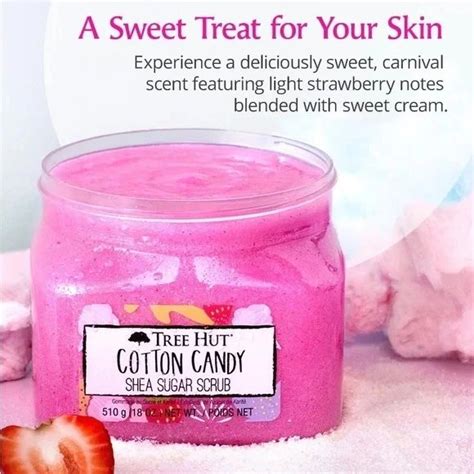 Tree Hut Sugar Scrub Cotton Candy Posh Beauty