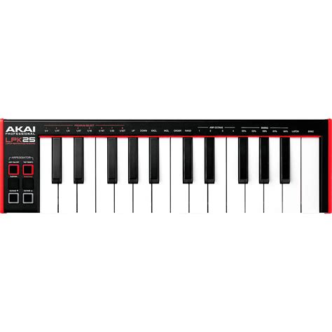 Akai Professional LPK25 MK2 25 Key USB MIDI Keyboard Controller Music Arts