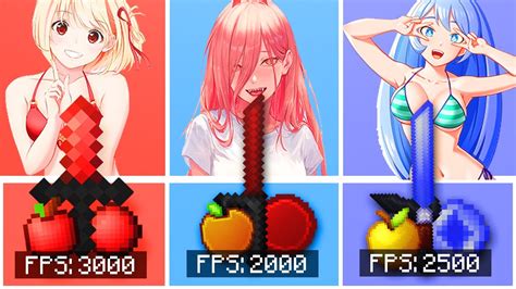 Top 3 Mejores Anime Texture Packs Para Minecraft Pvp Chisato Lycoris