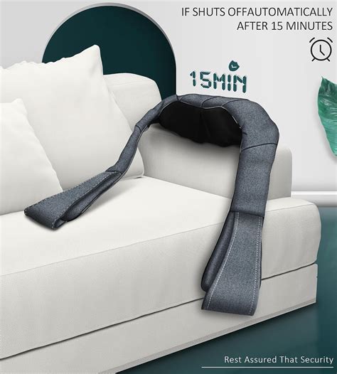 Mo Cuishle Shiatsu Neck And Again Massager With Warmth Deep Kneading