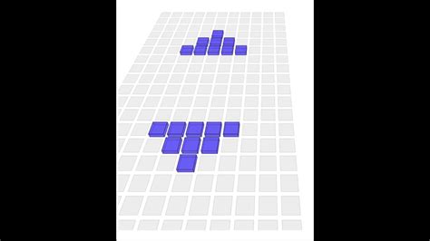 Conways Game Of Life D Experiment Youtube
