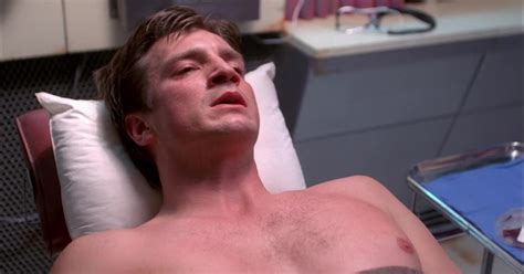 AusCAPS Nathan Fillion Shirtless In Firefly Out Of Gas