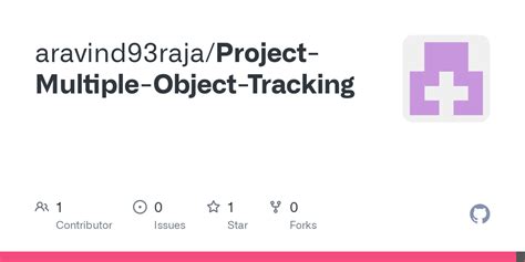 Github Aravind93rajaproject Multiple Object Tracking