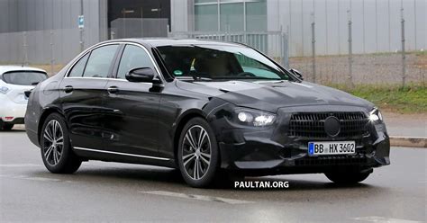 SPIED W Mercedes Benz E Class Sedan Facelift