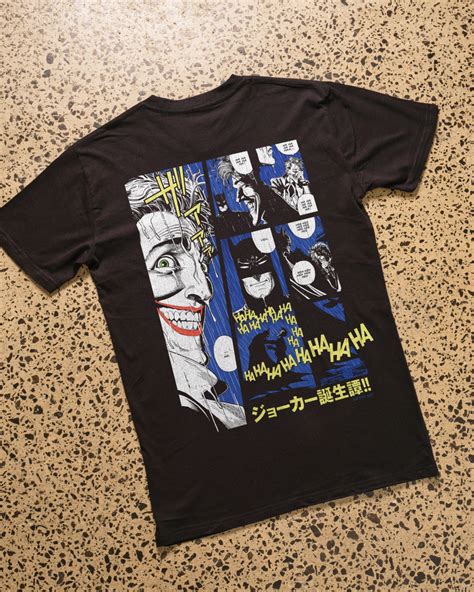 Japanese Joker T Shirt Official Dc Merch Threadheads