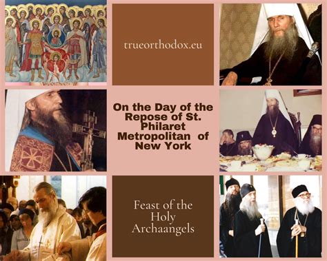 On The Day Of The Falling Asleep Of St Philaret Metropolitan Of New