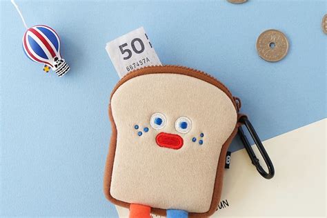 기타디자인용품 Brunch Brother 컴팩트 파우치토스트 오늘의집 쇼핑
